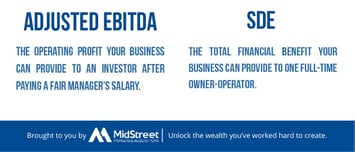 SDE vs EBITDA: What's the Difference?